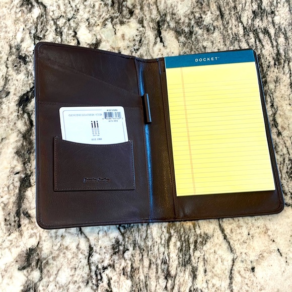 Ili New York | Accessories | Ili New York Leather Portfolio | Poshmark